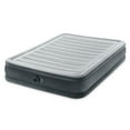 Open Box Intex Comfort Deluxe Plush Air Mattress Bed with Built-In Pump ...