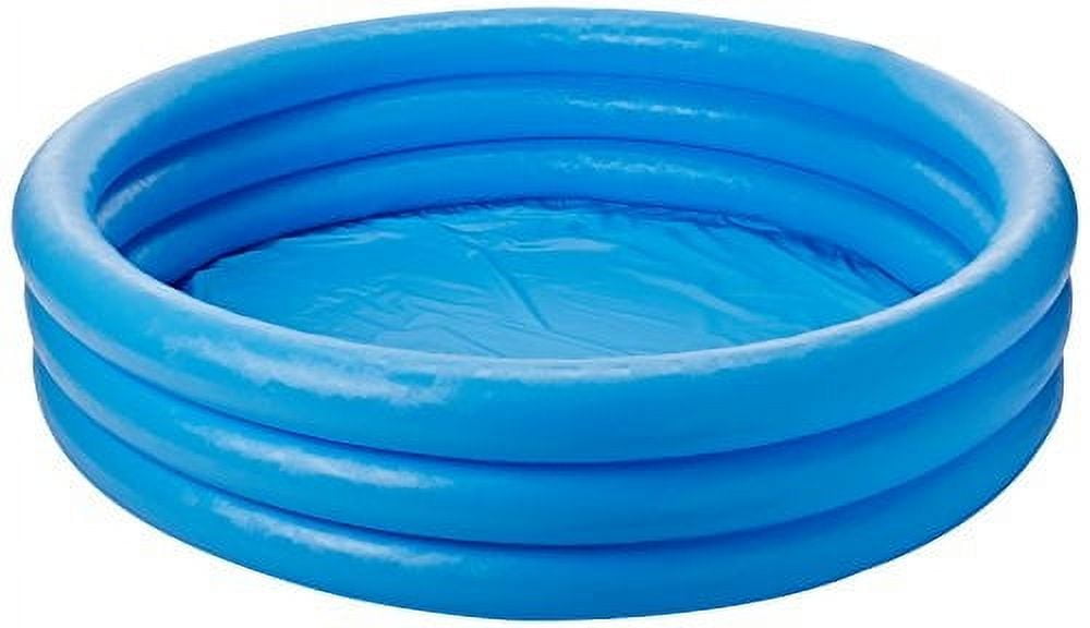 "Intex Crystal Blue Inflatable Pool, 45 x 10"" Blow Up Piscina ...