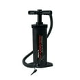 Intex Double Quick III S Hand Air Pump, Black, 14.5in, for Air Beds ...