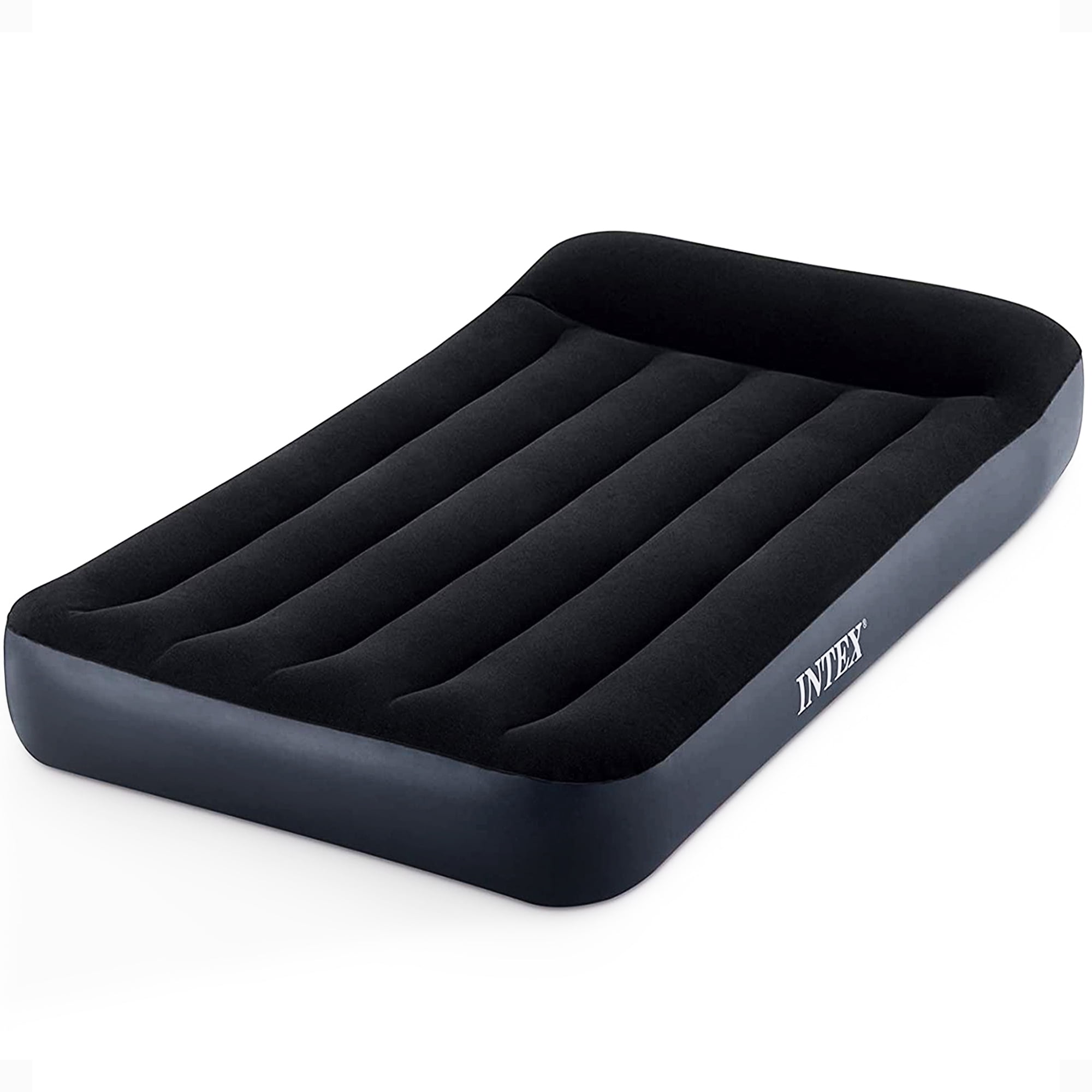 Intex Inflatable Air Bed, Twin Size, Blow Up Mattress with Built-in ...