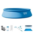 Intex, Inflatable Pool, 18'x48", Above-Ground with Pump & Accessories ...
