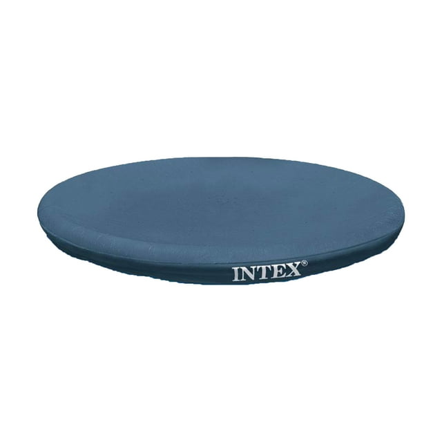 Intex 15-Foot Round Ground Easy Set Pool Cover (Pool Not Included ...