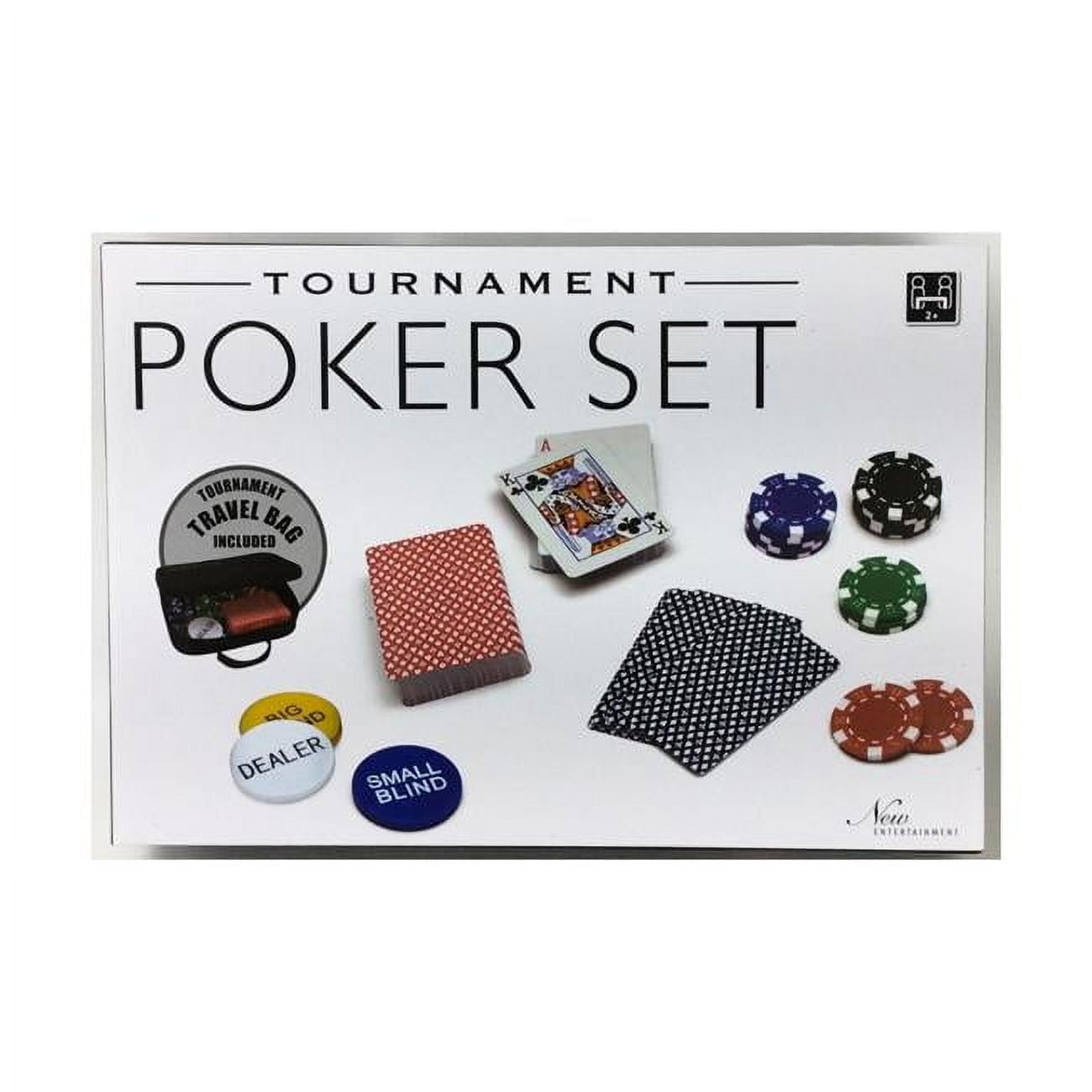 Intex Entertainment Tournament Poker Set New - Walmart.com