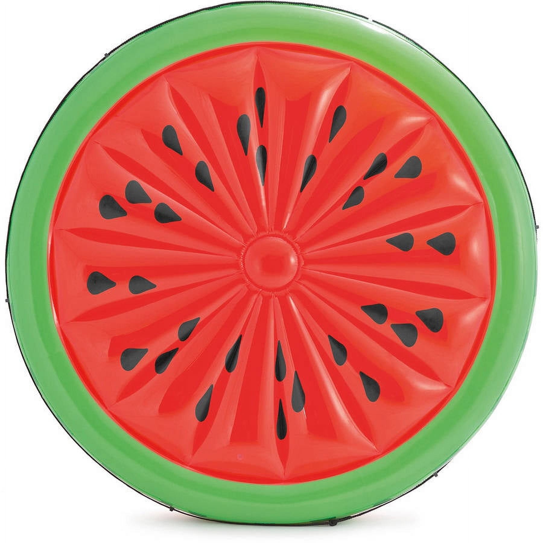 Intex 72 Inch Giant Inflatable Watermelon Island Pool Float Raft for ...