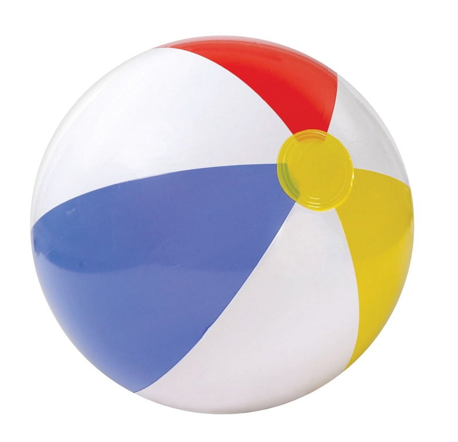 Intex Glossy Multi-Color Beach Ball for Kids, Water Pool Parties, 20 ...