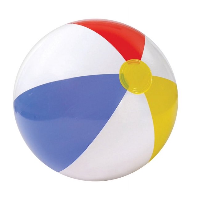 Intex Glossy Multi-Color Beach Ball for Kids, Water Pool Parties, 20 ...