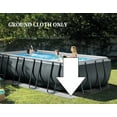 Intex Pool Ground Cloth for 24' x 12' x 52" Ultra Frame Swimming Pool ...