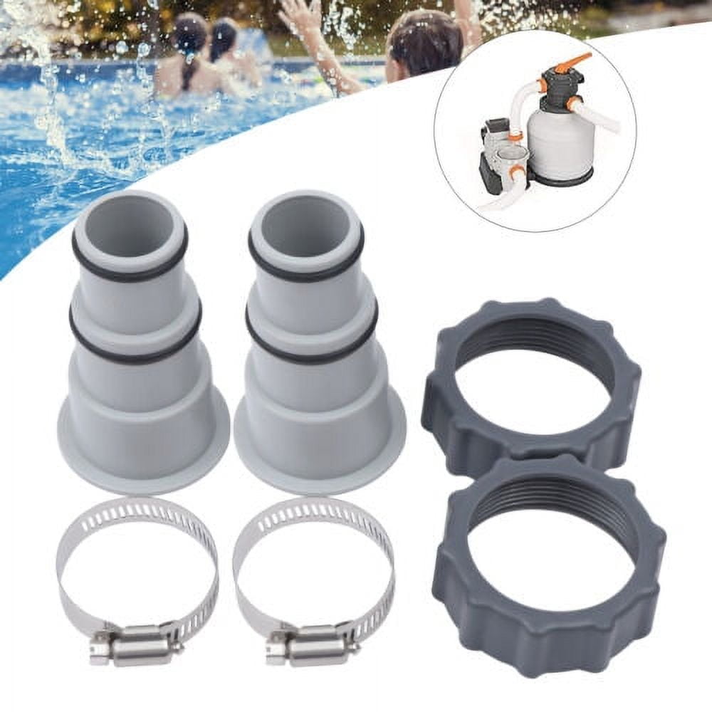 Intex Hose Adapter Pool Filter Pump Parts Conversion Fitting Kit ...