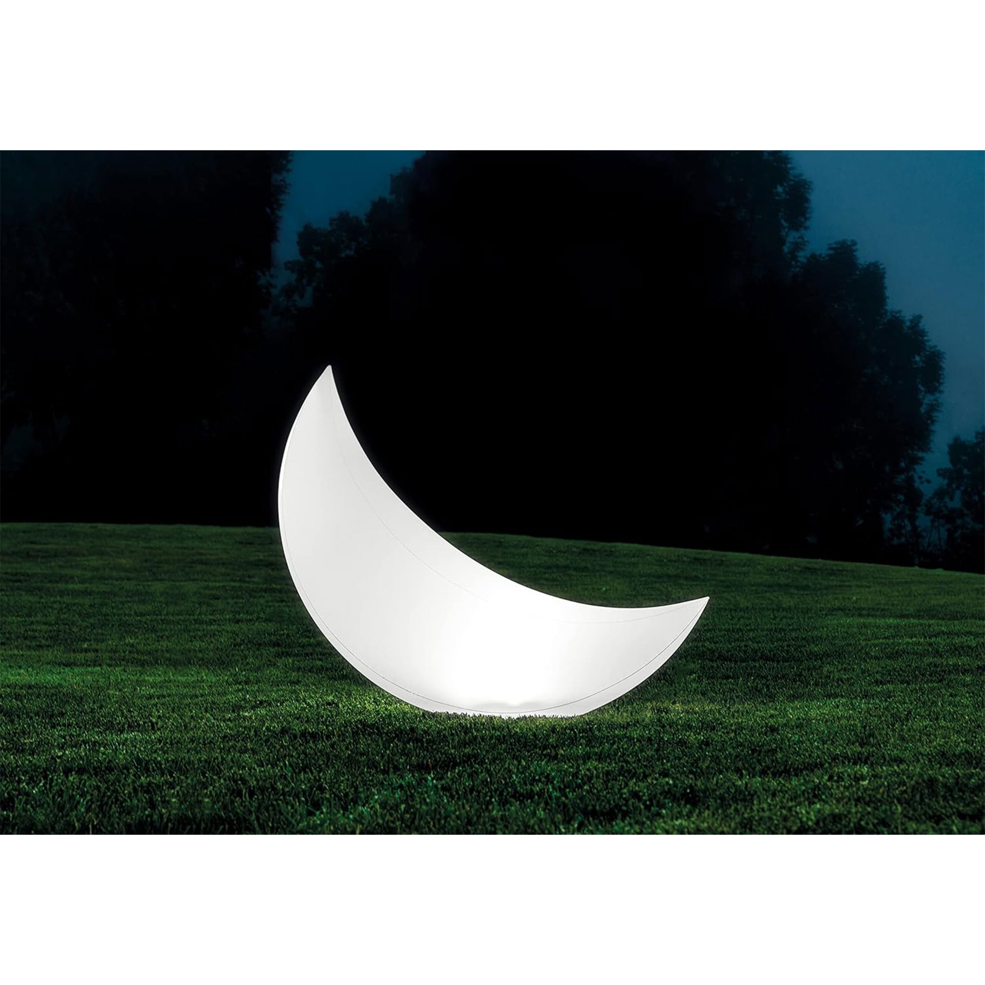 Intex Indoor/Outdoor Floating Crescent LED Decorative Accent Light ...