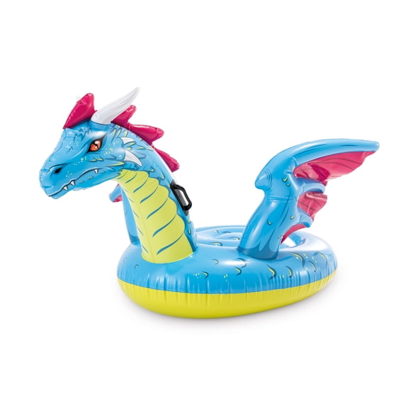 Intex Inflatable Dragon Ride-On Pool Float Toy for Adults, Ages 14 ...