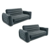 Intex, Inflatable Pull-Out Sofa Bed, Queen, 2 Pack Gray - Walmart.com
