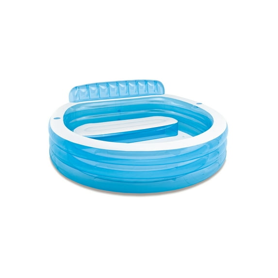Intex Inflatable Swim Center Family Lounge Pool, 90 x 86 x 31 inches ...