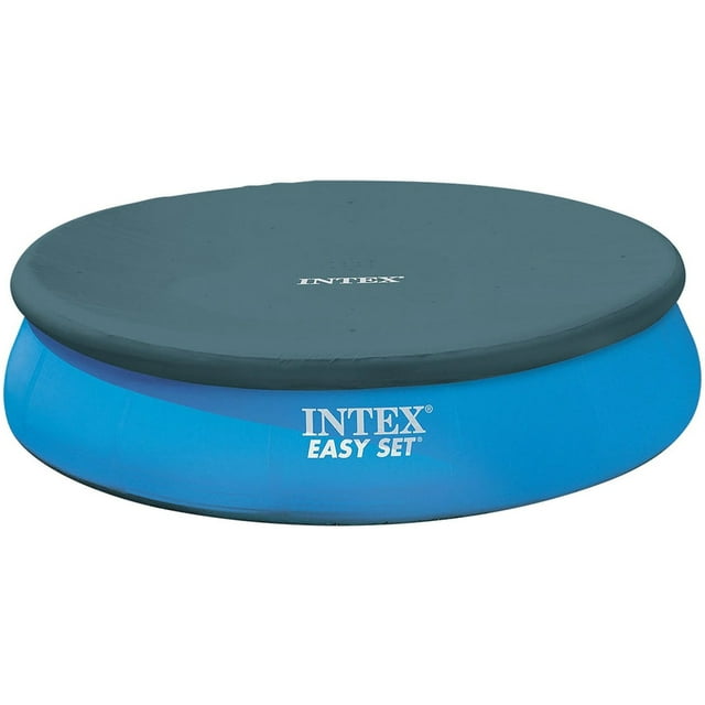 Intex Intex 28020E Easy Set Swimming Pool Debris Cover Tarp, 8 ...