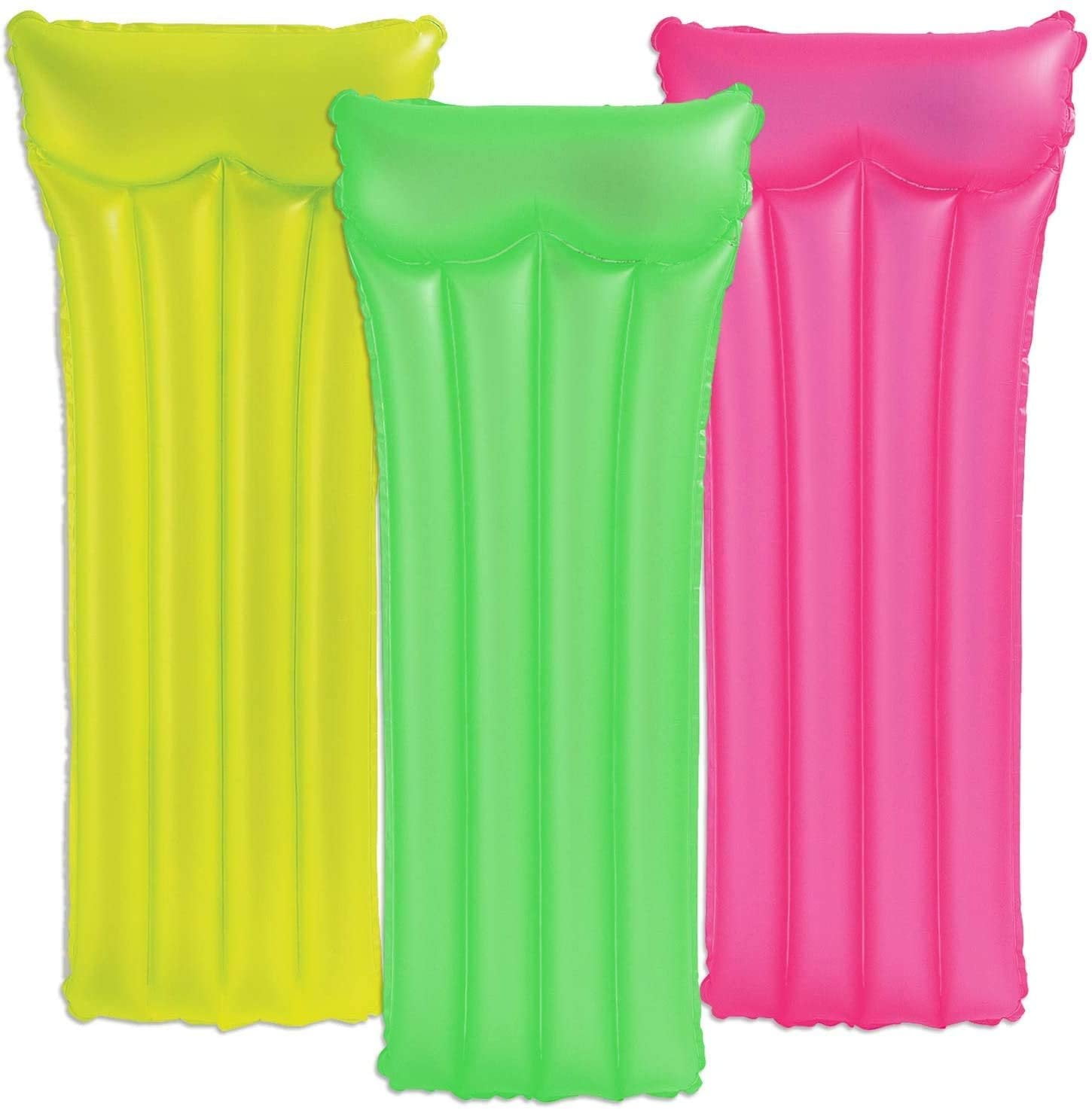 Intex Neon Frost Air Mat Mattress- Pack of 2- Colors May Vary - Walmart.com