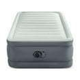 Open Box Intex PremAire I Fiber-Tech Air Mattress Bed with Built-In ...