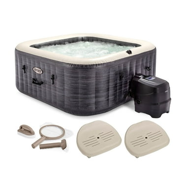 Intex PureSpa Relaxation Hot Tub Spa Accessories, Removable Seat (2 ...