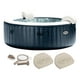 Intex PureSpa Plus Inflatable Hot Tub with Accessory Kit & 2 Seat Spas ...