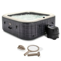 Intex PureSpa Plus Inflatable Hot Tub Jacuzzi with Air Jet & Foam ...