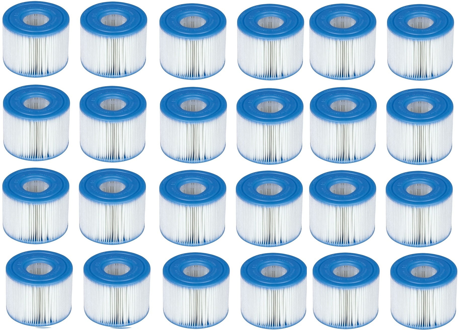 Intex PureSpa S1 Easy Set Pool Filter Cartridges - 24 Pack, Dacron ...
