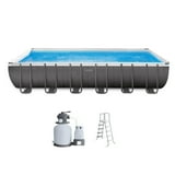 Intex Rectangular Ultra XTR® Frame Above Ground Pool w/ Sand Filter ...