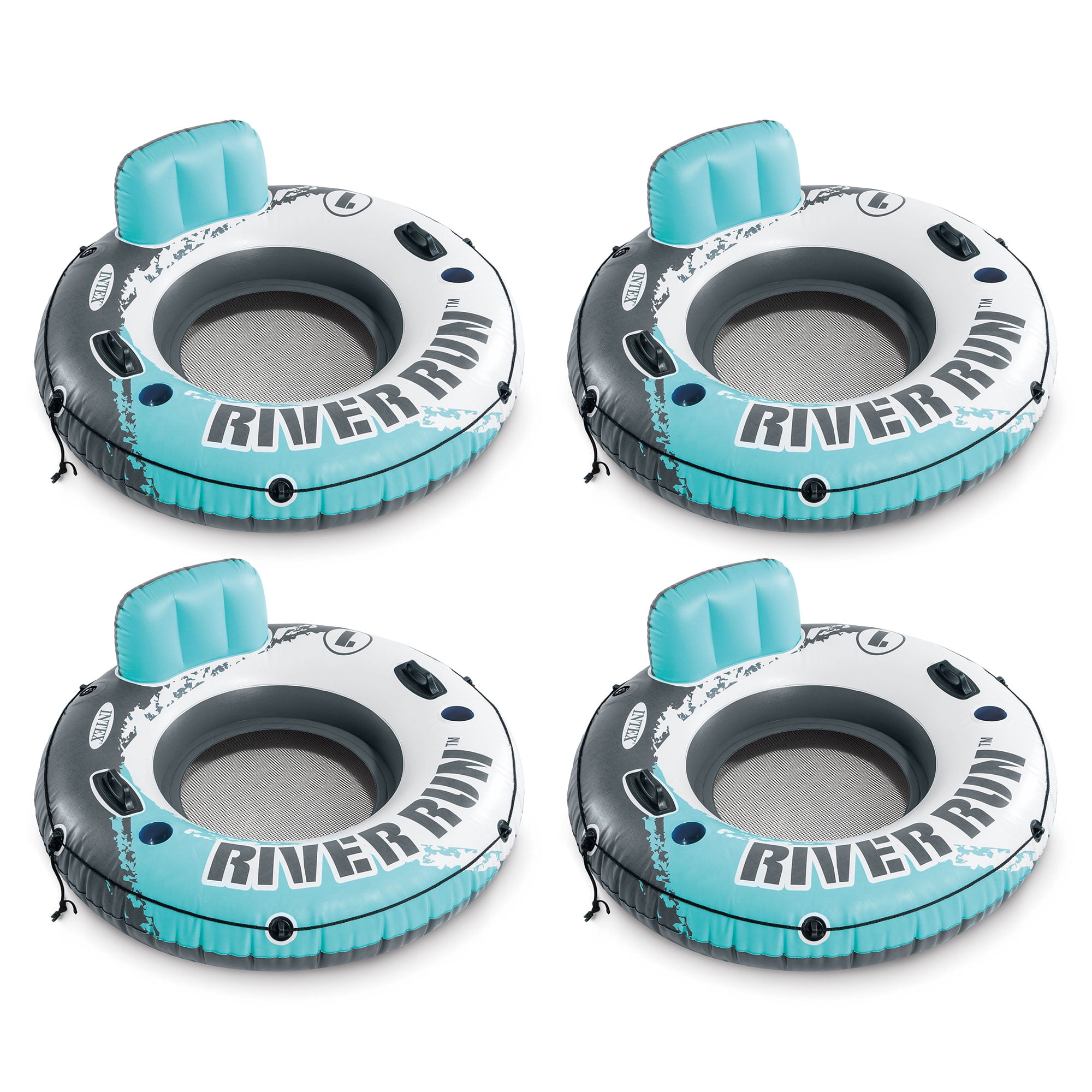 "Intex Heavy-Duty Inflatable Water Tube for Adults, 53"" River Run 1 ...