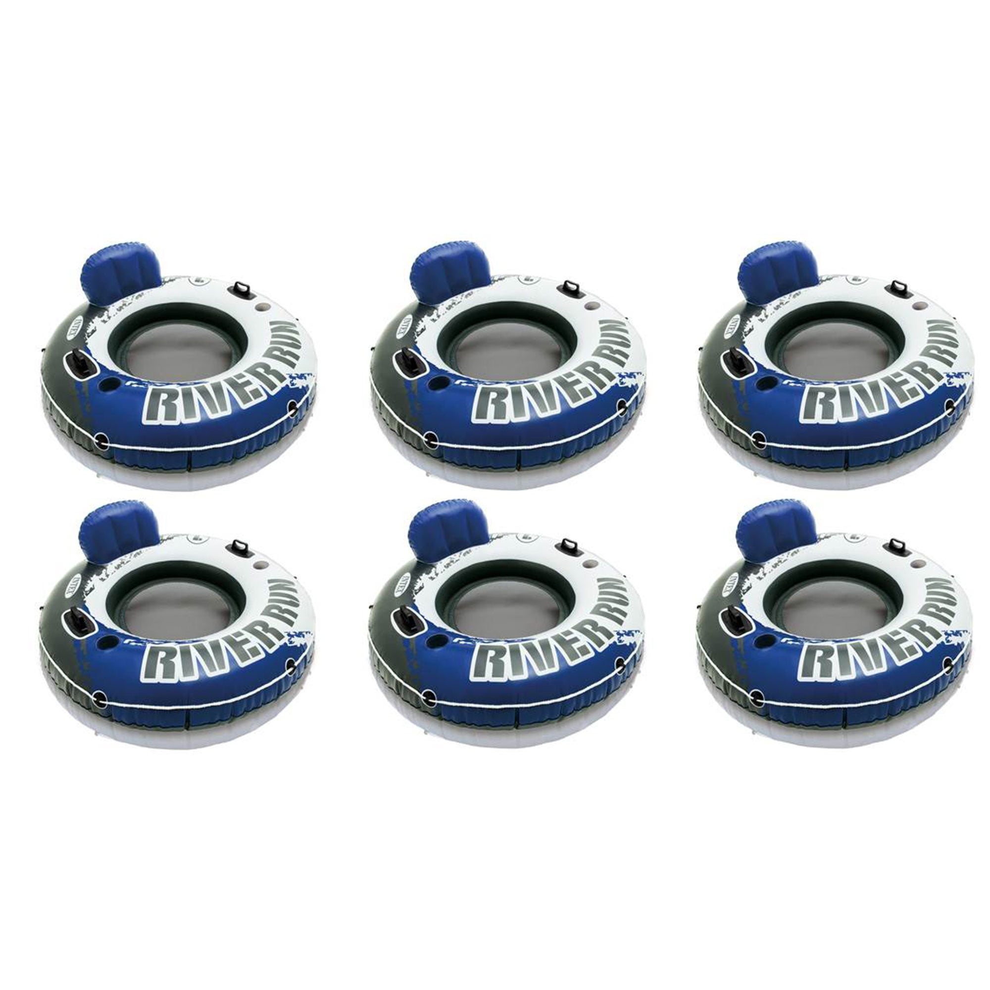 Intex River Run 1 Inflatable Tube for Adults, Mesh Bottom, Lake/River ...