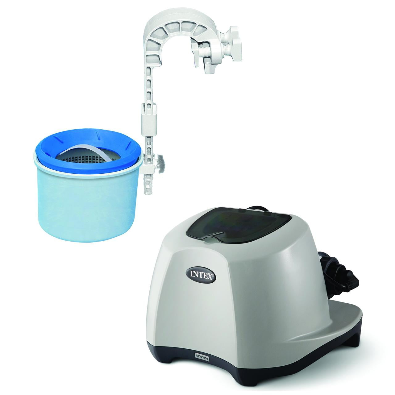 Intex Krystal Clear Above-Ground Pool Saltwater System with Wall Mount ...