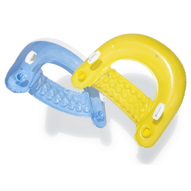 Intex Sit 'N Float Inflatable Pool Lounge 60" X 39" 2-Pack Colors May ...