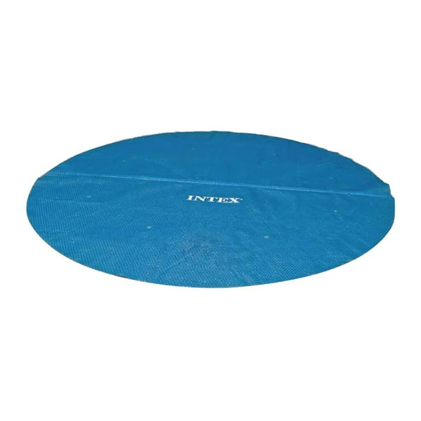 Intex Round Ground Solar Cover for 9.5ft Diameter Easy Set and Frame ...