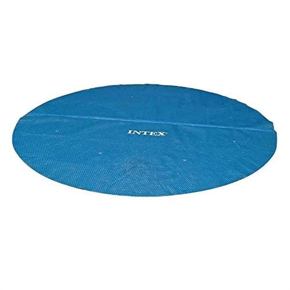 Intex Round Ground Solar Cover for 9.5ft Diameter Easy Set and Frame ...