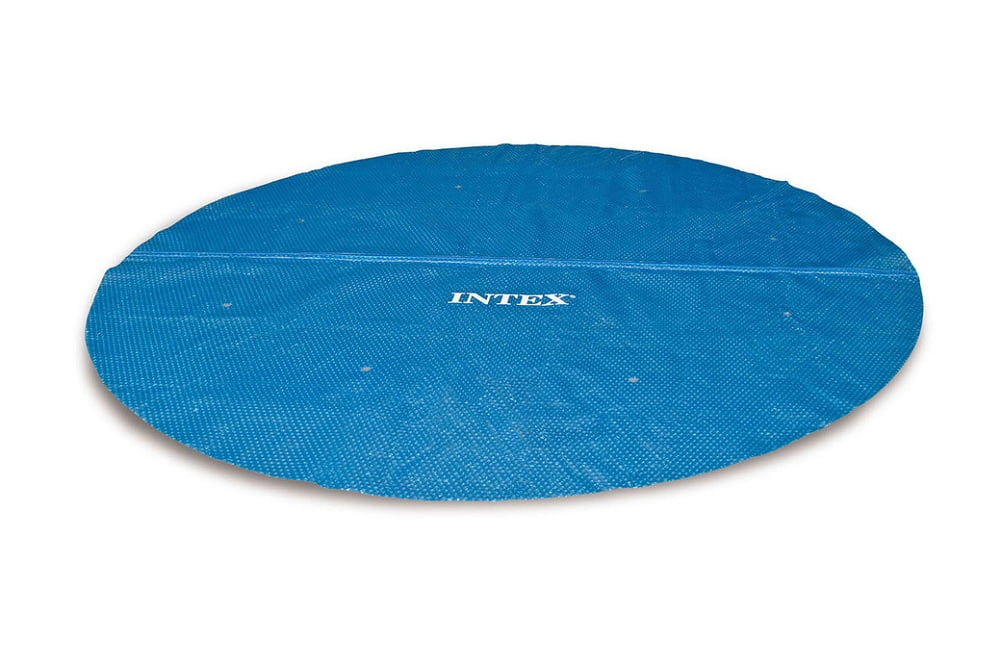 Intex Solar Pool Cover, 16FT Round, Above Ground Pools, Bubble ...