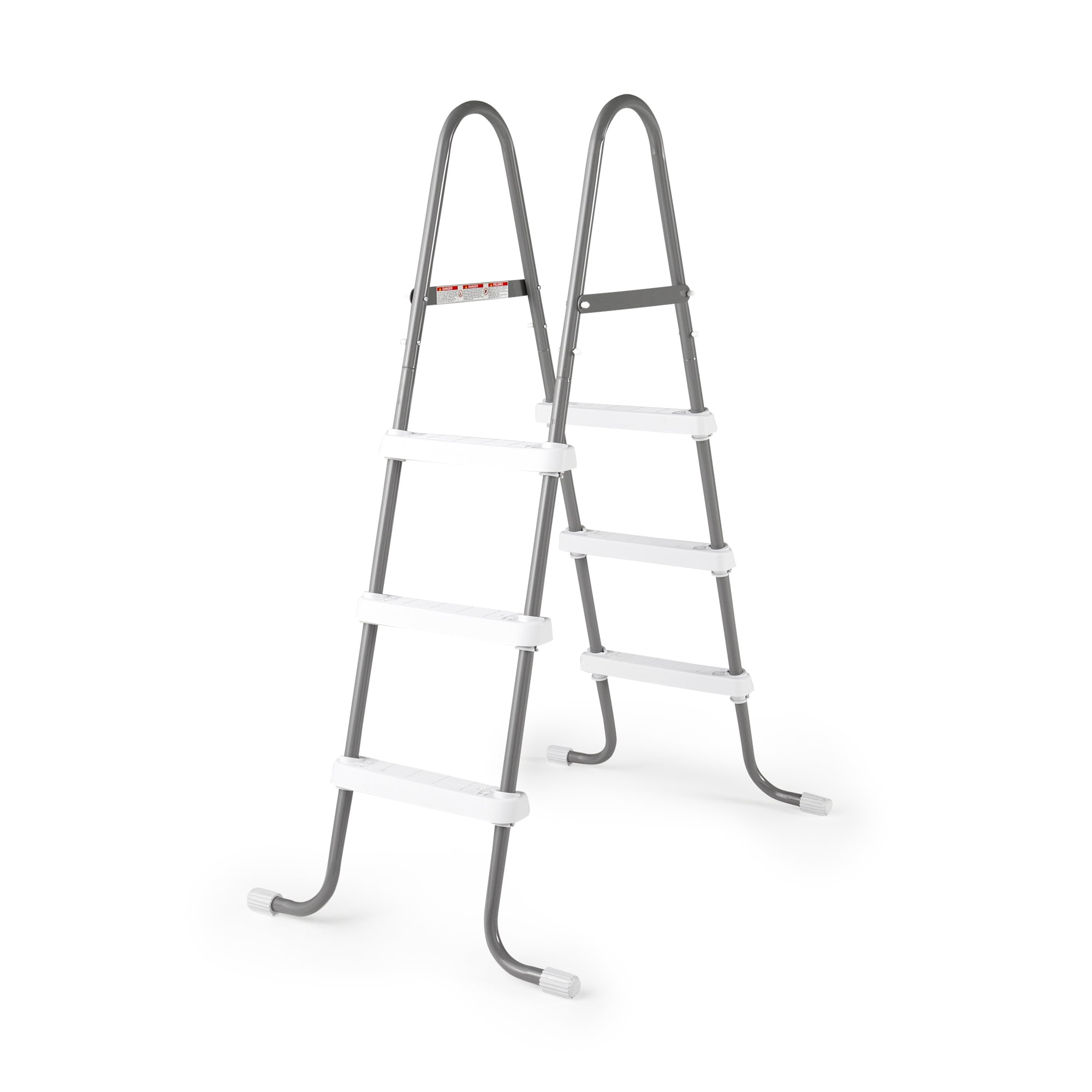 Open Box Intex Steel Frame Above Ground Pool Ladder 42" Height (2 Pack ...