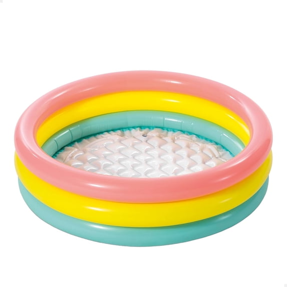 Intex Sunset Glow Inflatable Baby Pool for Toddlers & Kids – 34 Inch ...