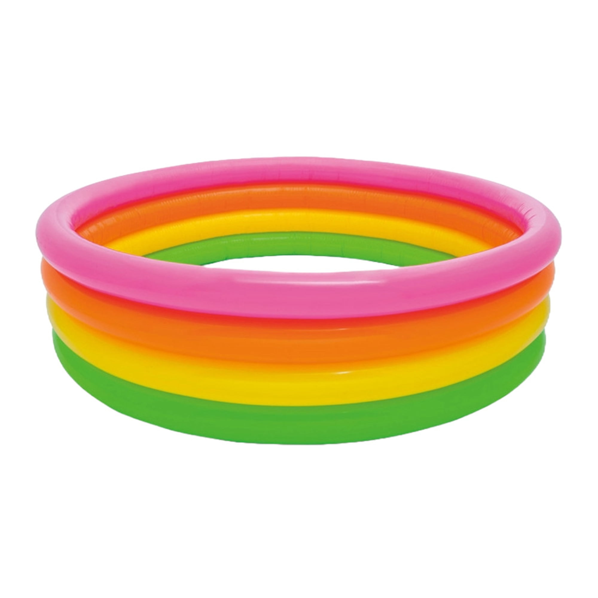 Intex Kids Blow Up Sunset Glow Swim Center, Inflatable Family Swimming ...