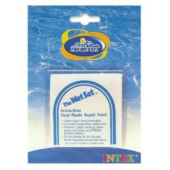 Intex The Wet Set, 7.5" Repair Patch Kit Clear 6 Piece - Walmart.com