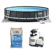 Intex 20' x 52" Ultra XTR Frame Above Ground Swimming Pool Set w/ Pump ...