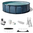Intex: UltraLuxe Premium Pool Set - 18' x 52" - Above Ground Swimming ...