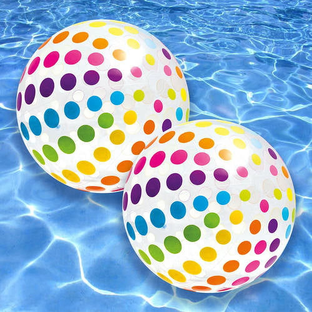 Intex Vinyl Jumbo Ball Pool Toys, Multicolor - Walmart.com