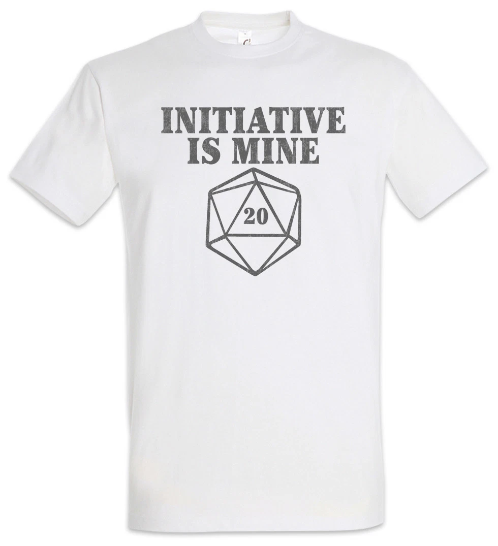 Intiative Is Mine T-Shirt Pen & Paper RPG Roleplay Role Play MMORPG ...