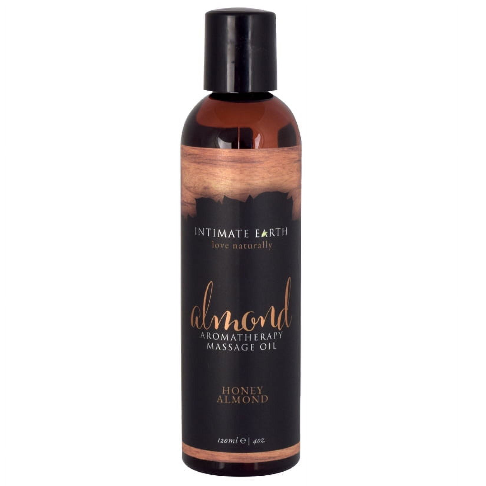 Intimate Earth Aromatherapy Scented Massage Oil, Honey Almond 4 oz ...