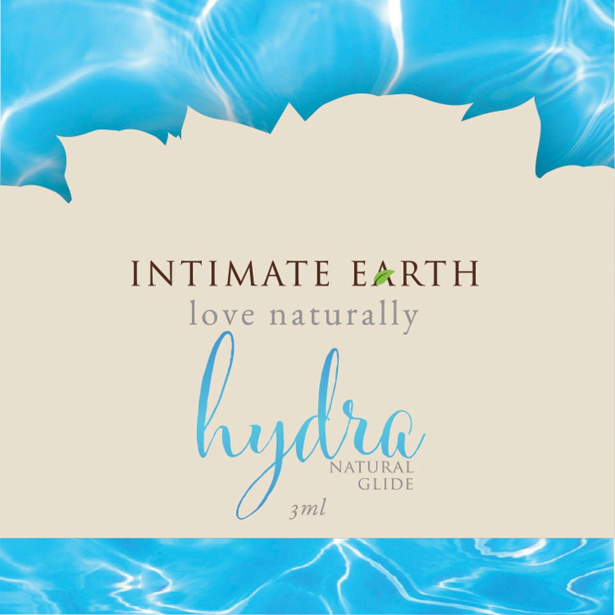 Intimate Earth Hydra Natural Water Based Liquid Glide 3ml Foil - 3 ml ...