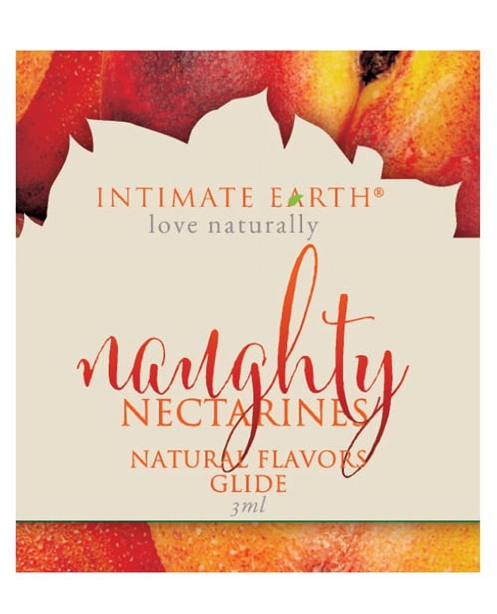 Intimate Earth Natural Flavors Glide, Water Based Flavored Personal ...
