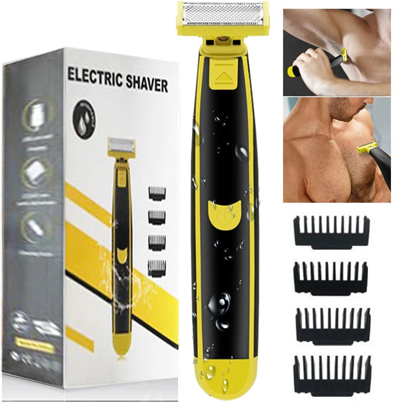 Intimate Haircut Mens Shaver Razor Sensitive Areas Shaving Machine Men ...