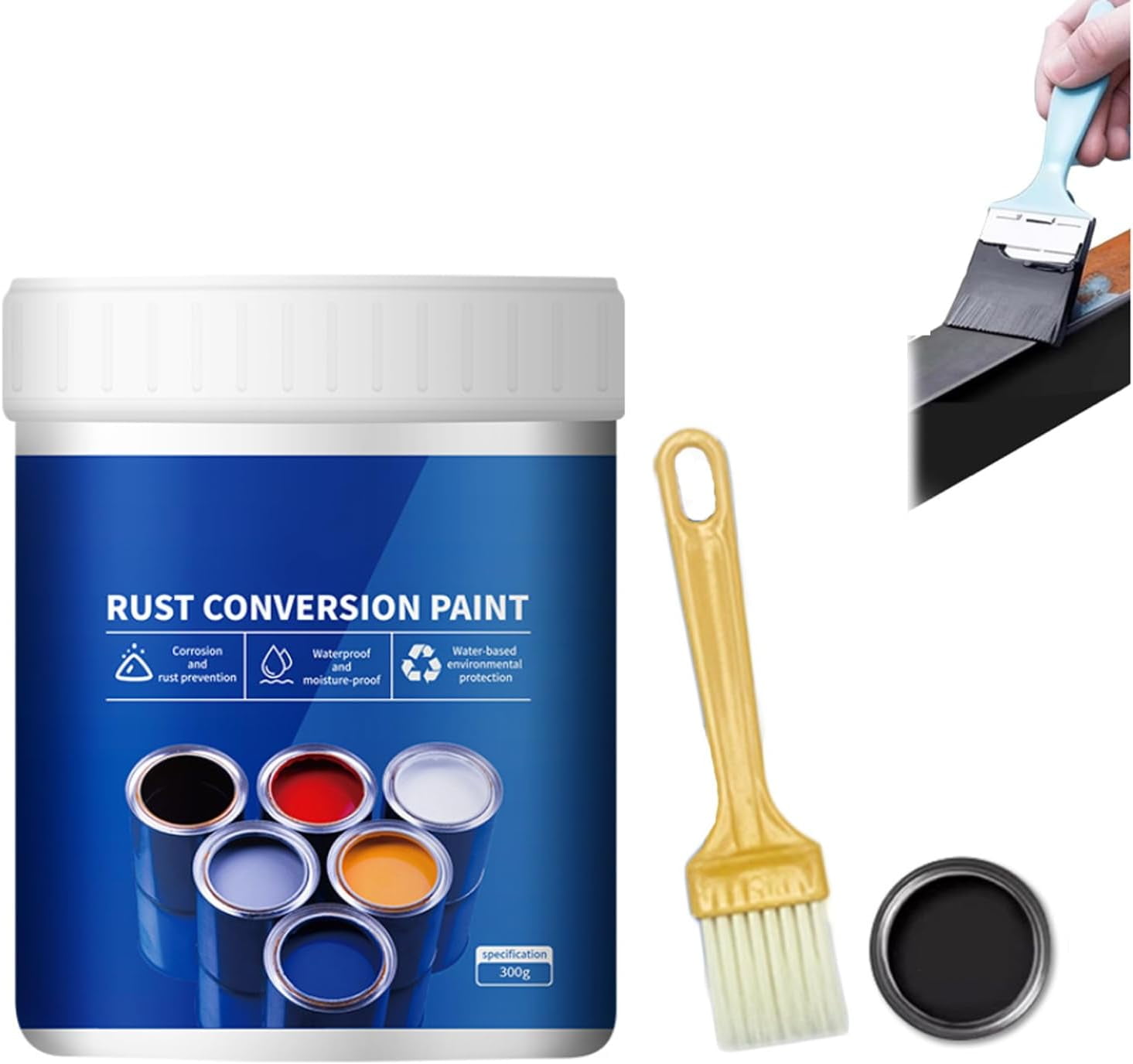 Intimatecy Rust Converter for Metal, 2-in-1 Rust Remover for Metal ...