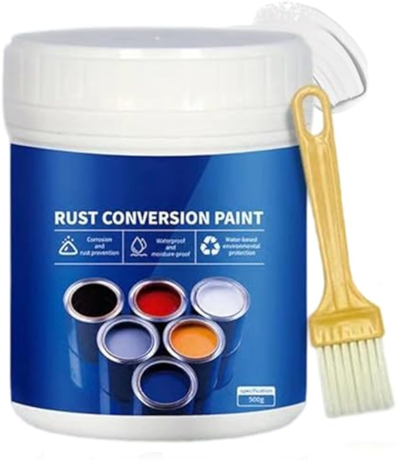 Intimatecy Waterproof Rust Remover, Rust Converter Paint – Long-Lasting ...