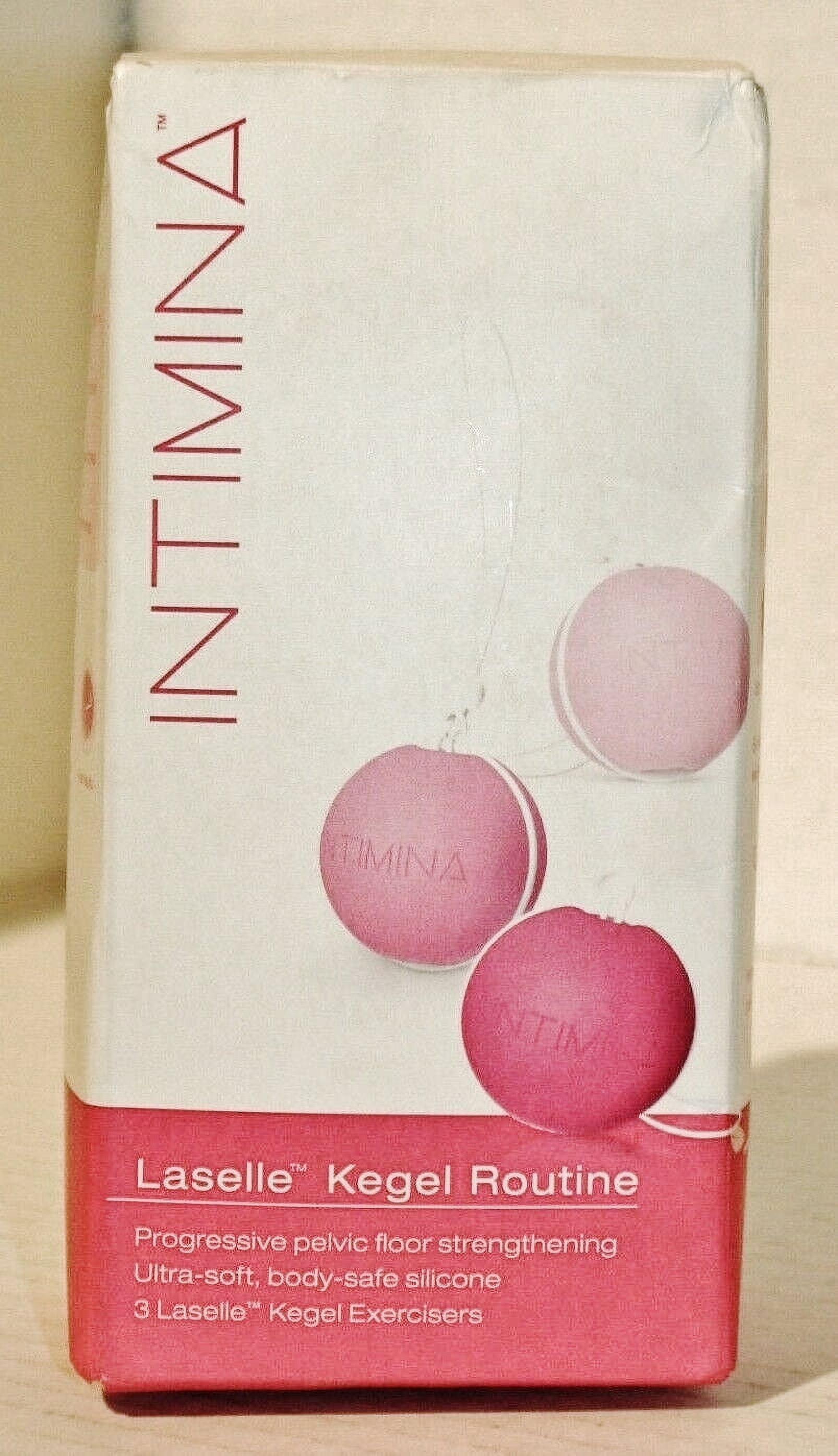 Intimina Laselle Kegel Routine 3 Laselle Kegel Excercisers 28g, 38g ...