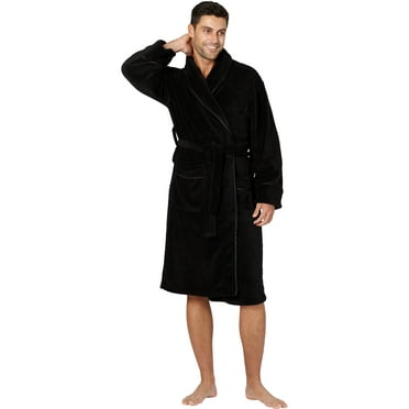 Hanes Men's Cozy Fleece Robe - Walmart.com