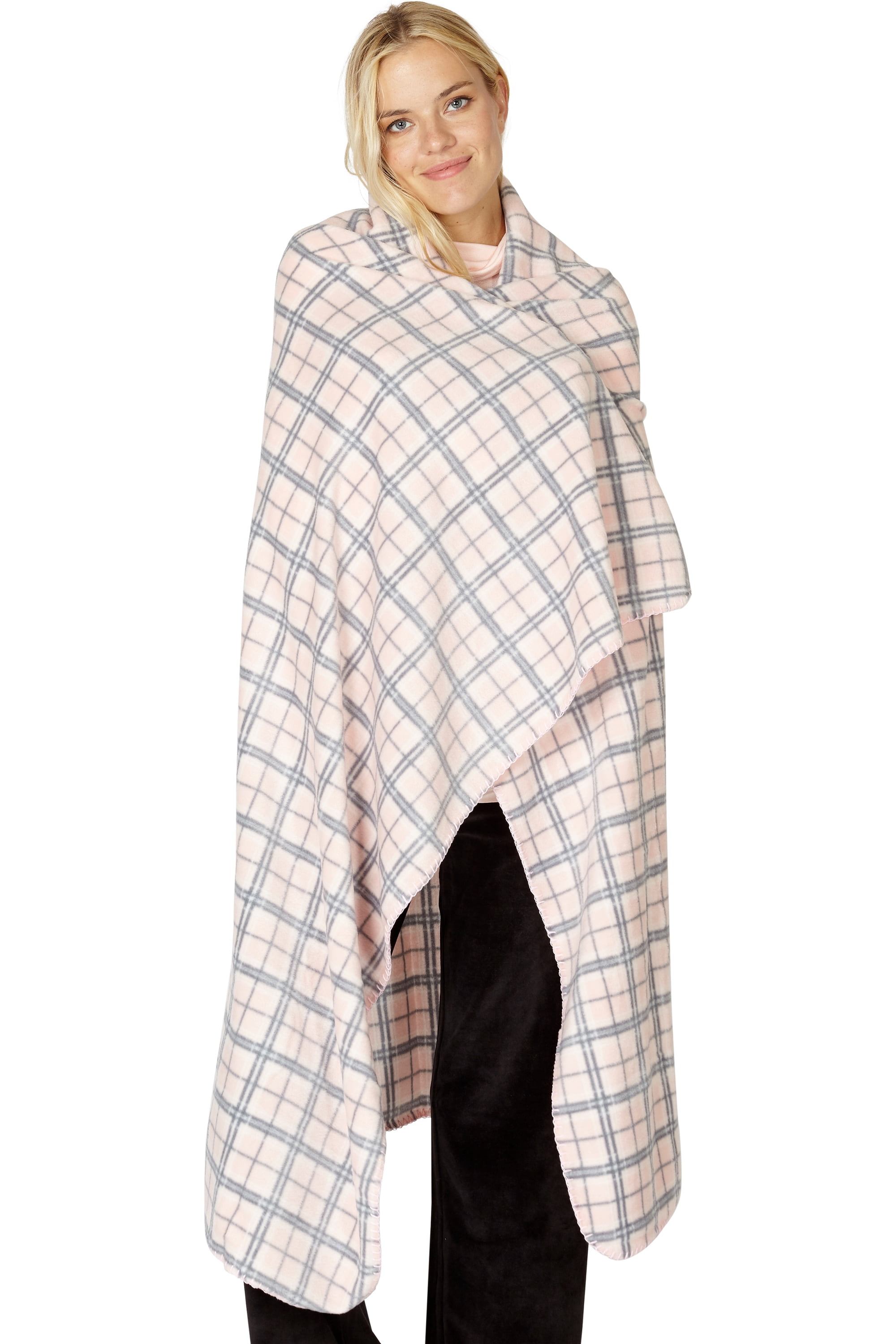 Intimo Comfy Cozy Fleece Throw Blanket - Walmart.com
