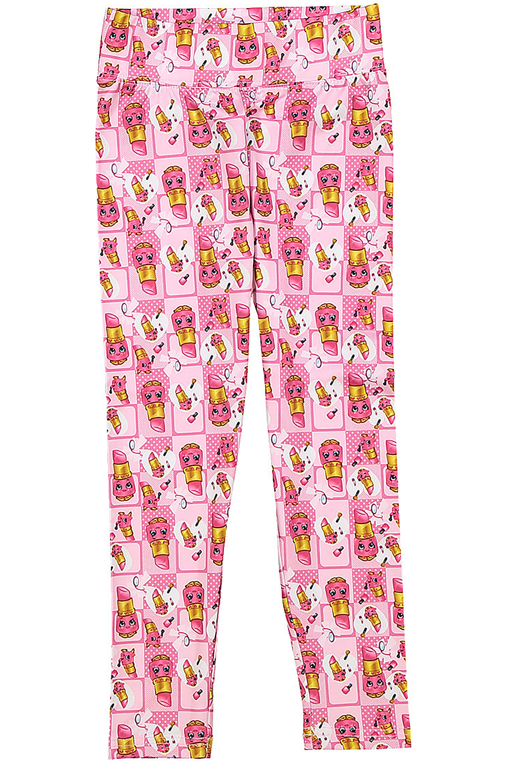 Intimo Girls Shopkins Lippy Lips Pink Leggings (4) - Walmart.com
