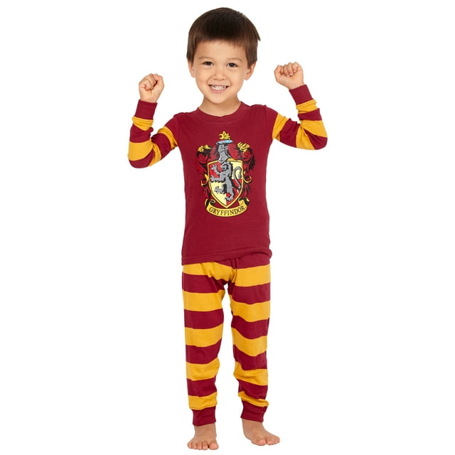 Intimo Harry Potter Kids All Houses Crest Pajamas - Walmart.com